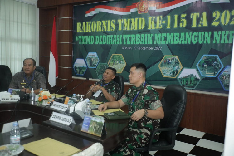 Wabup Asahan Instruksikan Jajaran Dukung TMMD ke-115 - PONTAS.ID
