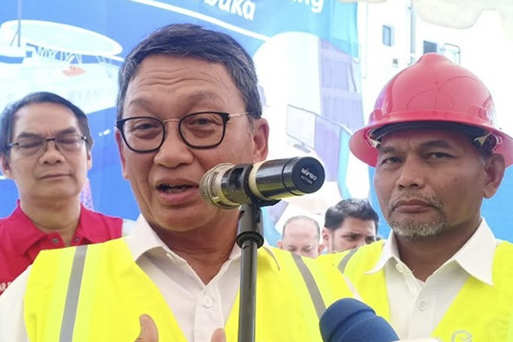 Arifin Tasrif Resmikan Survei Seismik Jambi Merang - PONTAS.ID