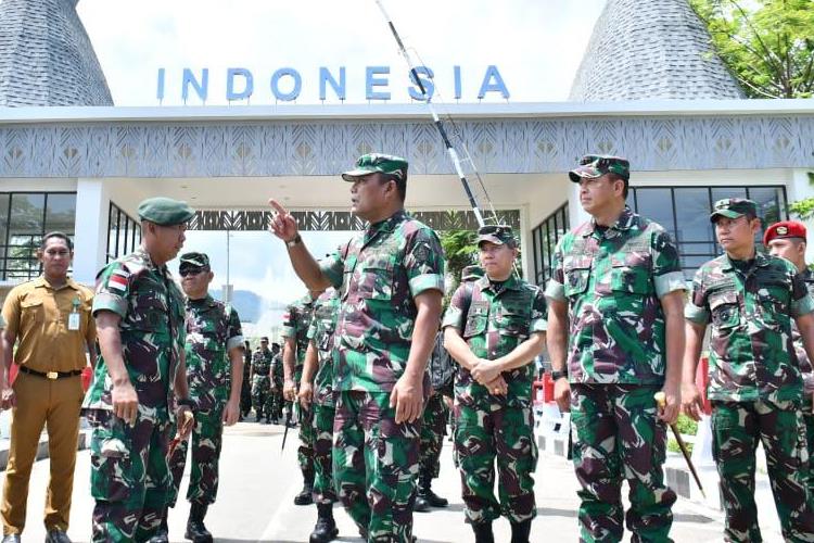 Kunjungi Belu, Kasum TNI Cek Perbatasan RI-Timor Leste - PONTAS.ID